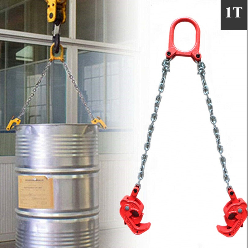 Lift Chain Kit 1 Ton Drum Lifter 1 Zip With Hook 200 Elevator (2 Sets ...