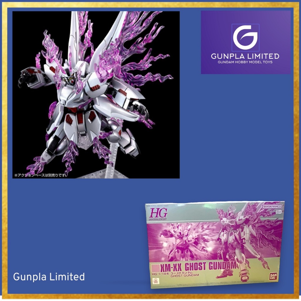 XM-XX Ghost Gundam Hg 1/144 | Shopee Philippines