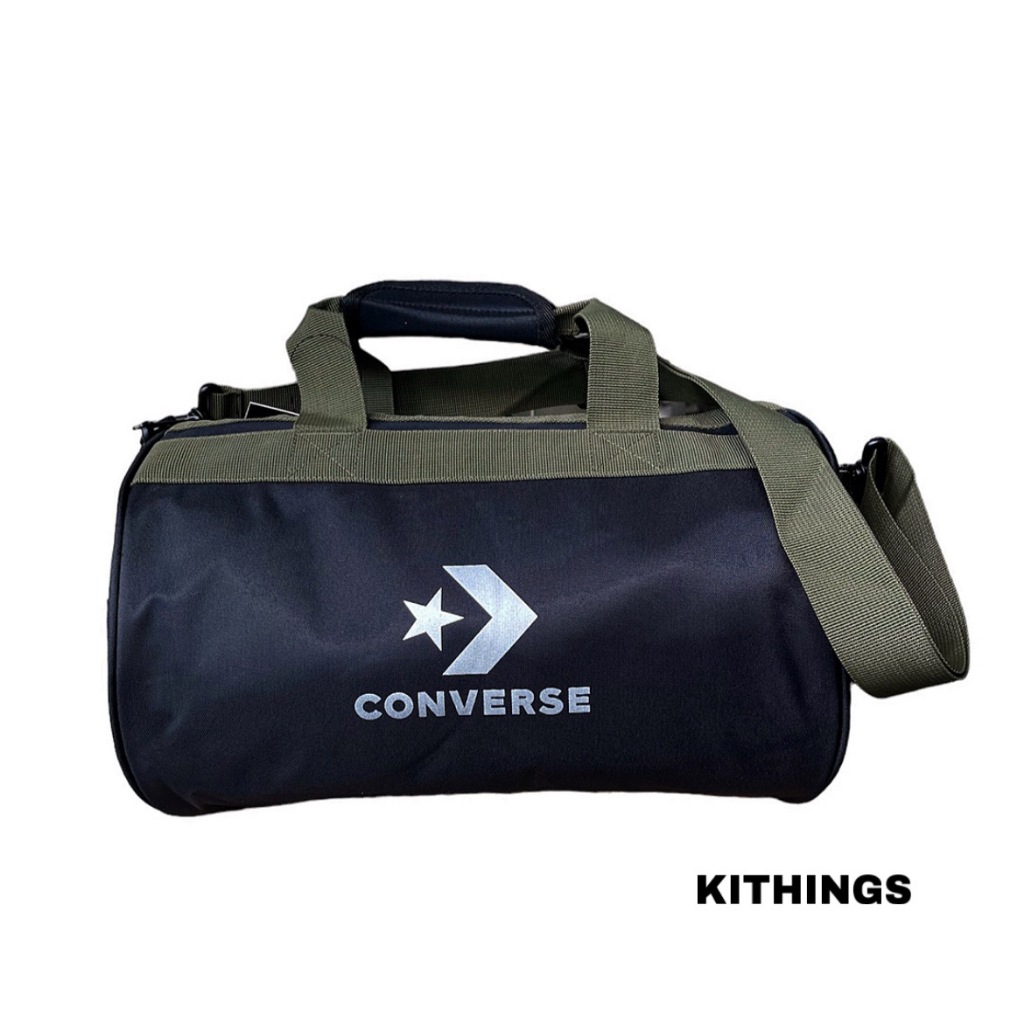 Converse (Converse) Inflated Roll Duffle Bag black | Shopee Philippines