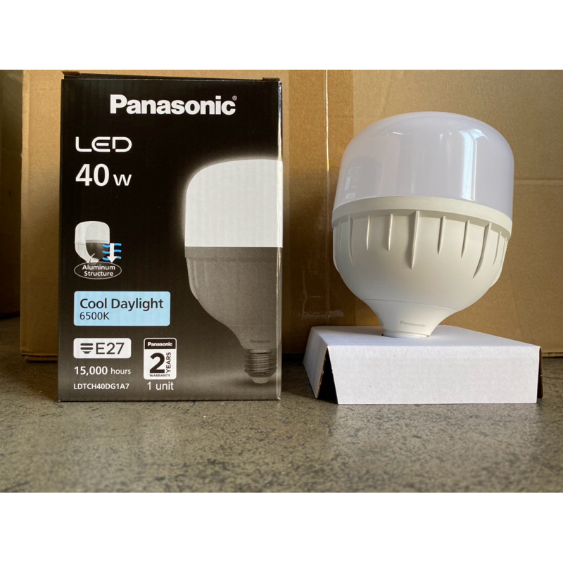 PANASONIC LED Bulb E27 40W Daylight Lotus Model | Shopee Philippines