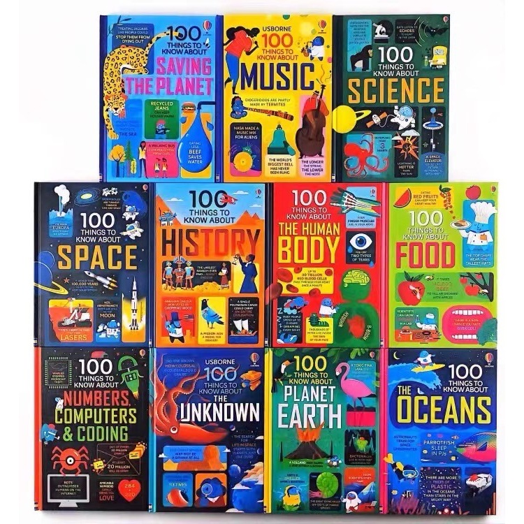 English Book Knowledge Around Usborne 100 Things to know about (1 Set ...