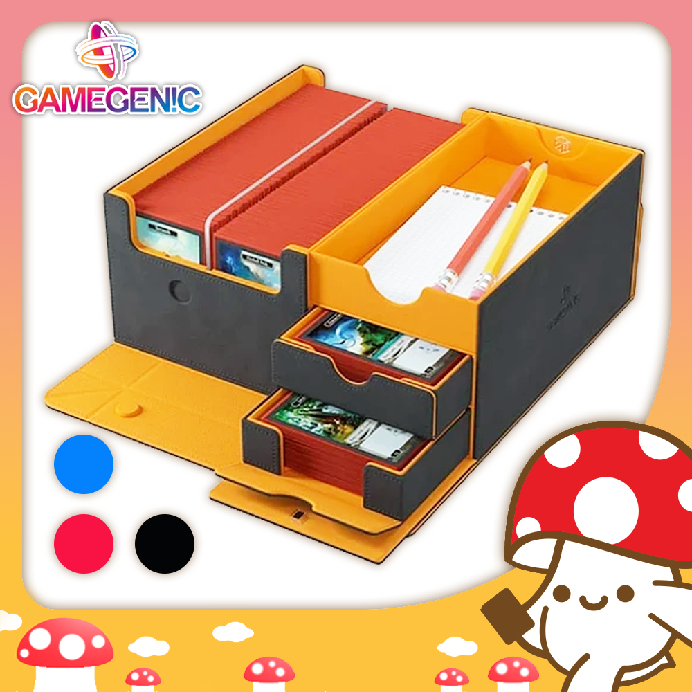 Gamegenic: Games' Lair Convertible 600+ Card & Accessories Storage Box ...