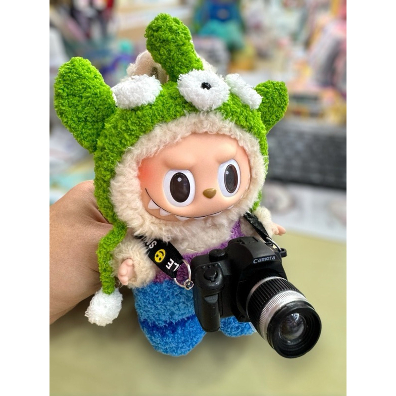 Camera Toy Doll labubu Has A Flash Sound When Taking Photo. | Shopee ...