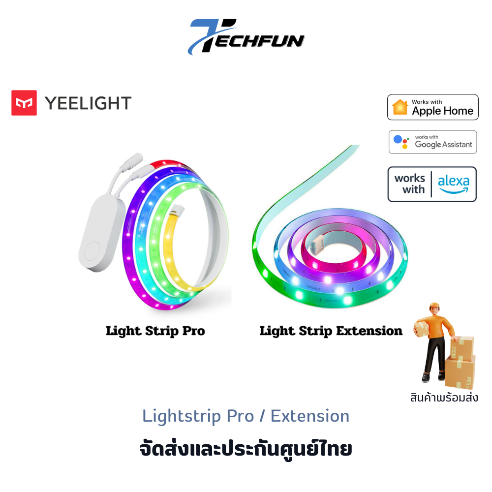 Yeelight Lightstrip Pro/Extension LED Strip Light Room Decoration 16 ...