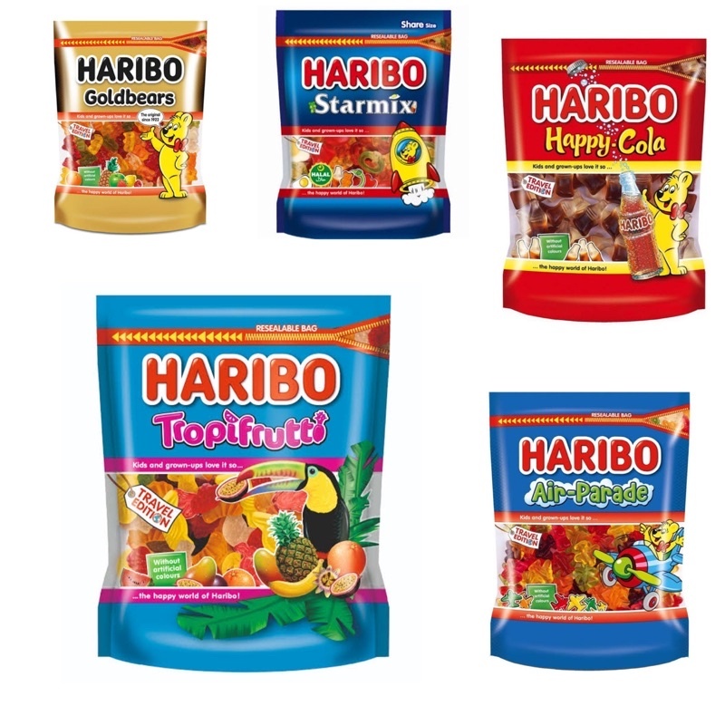 Haribo Jelly Gummy 200g/300g With 7 Flavors | Shopee Philippines