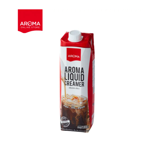 (Red Box) Aroma Liquid Cream (Condensed Creamer Low Fat Skim Type) 1 ...