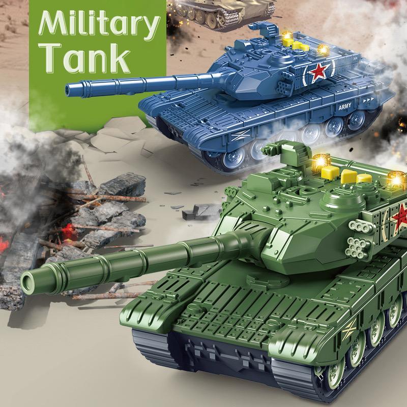 Children's Toy 360 Degree Rotating Tank With Light Music Kids Story ...