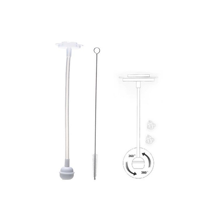Pendulum Straw Set With Cleaning Brush Suction Tube Without Lifting The ...