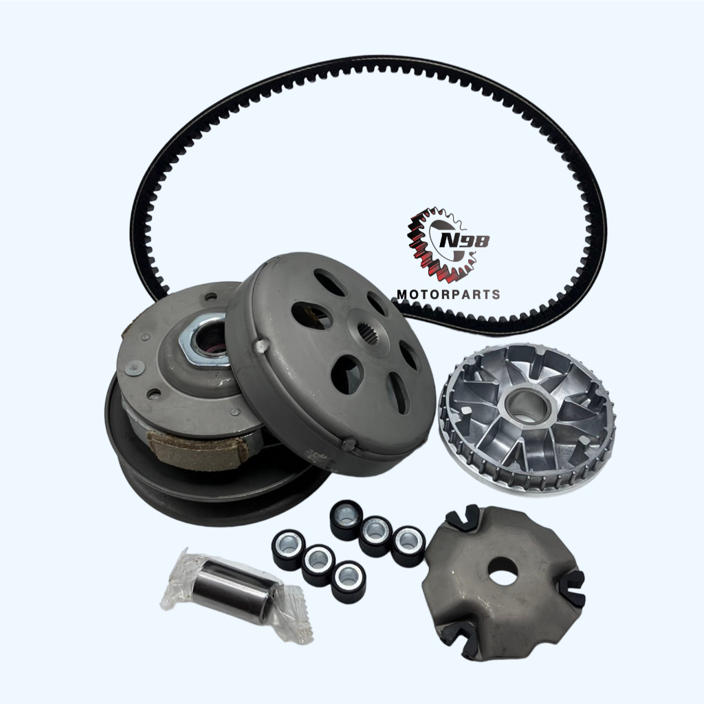 Belt Drive Wheel Set ** Complete Front Bowl-Rear Model CLICK110i/CLICK ...