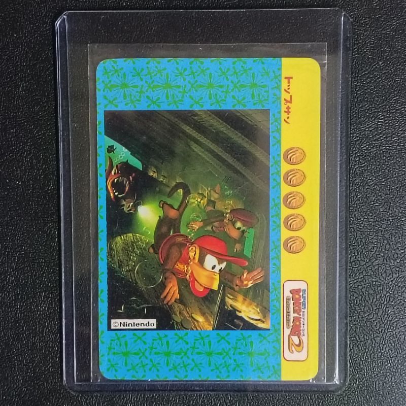 DONKEY JONG CARD CARDDASS TOP CONFECTIONERY | Shopee Philippines