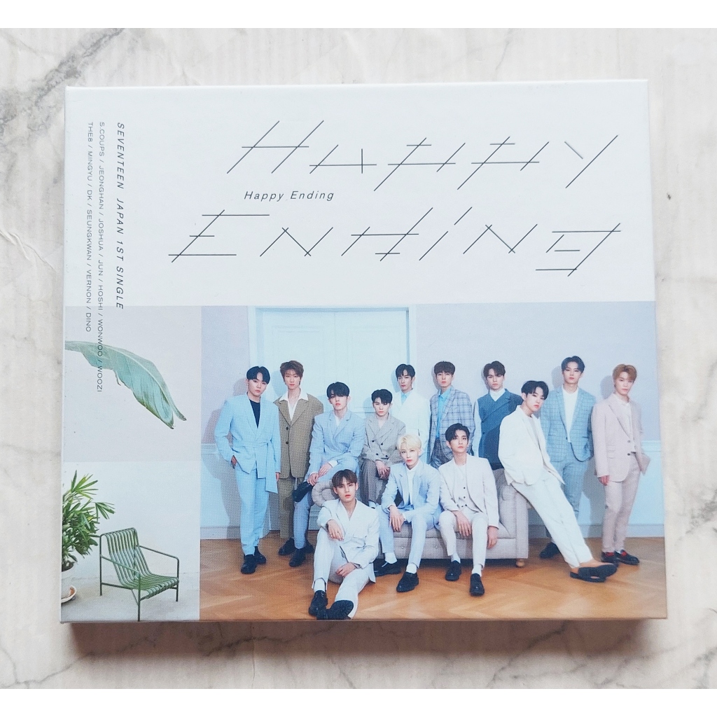 SEVENTEEN Japanese Album-Happy Ending Limited B Unwrapped No Kpop CD Alb Card | Shopee Philippines