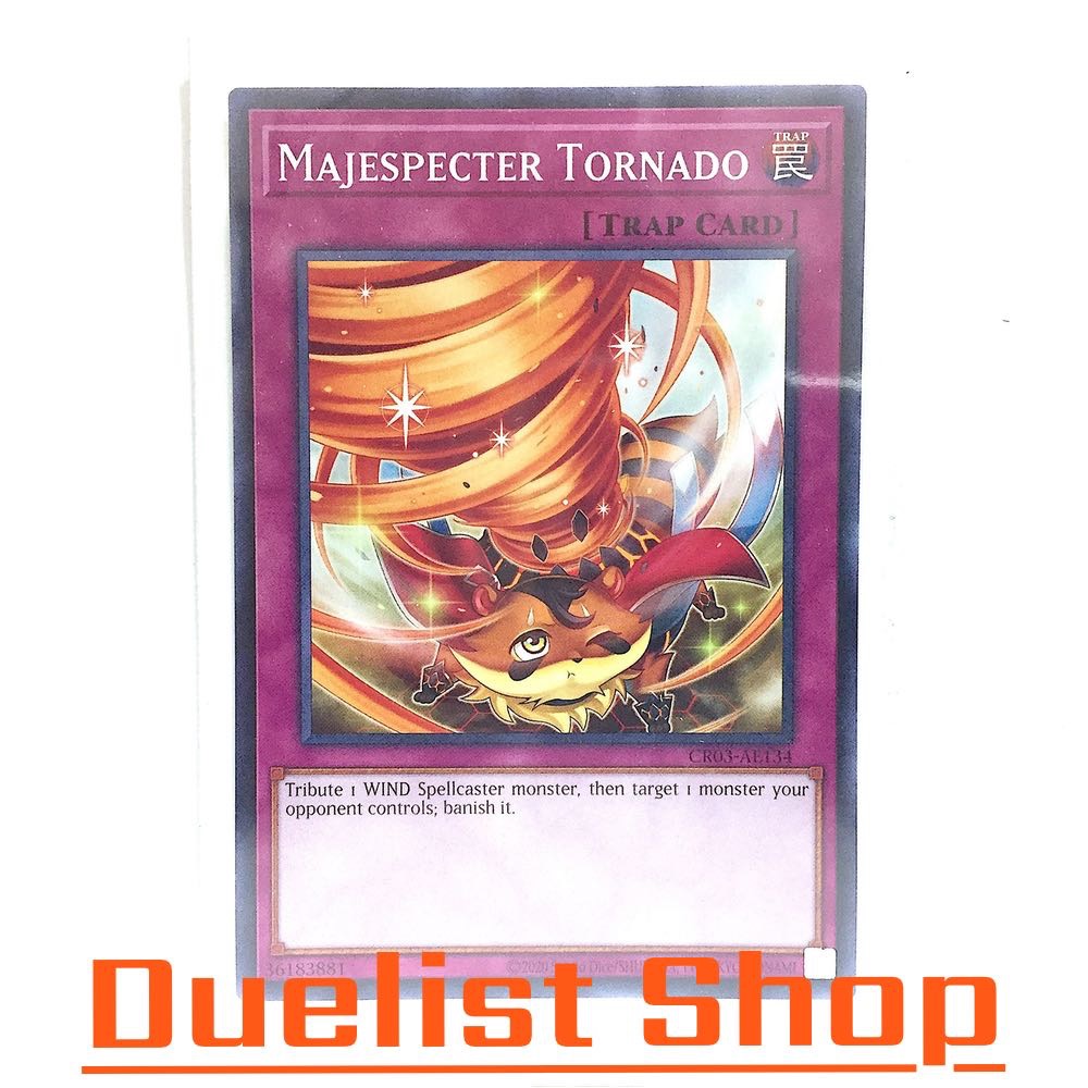 Majespecter Tornado (N) Trap [Normal] CR03-AE134 Yukio Card Set (Yu-Gi ...