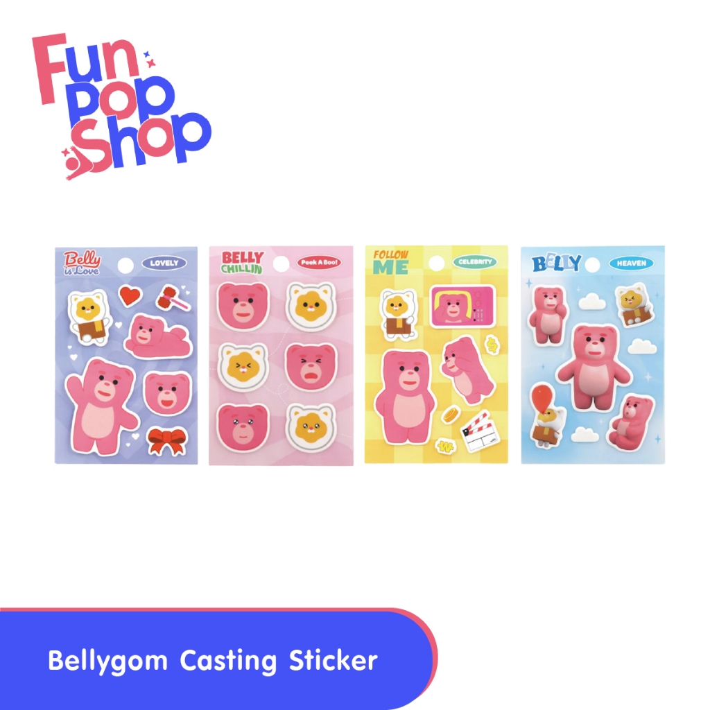 Bellygom Casting Sticker (Bellygom Foam Sticker) | Shopee Philippines