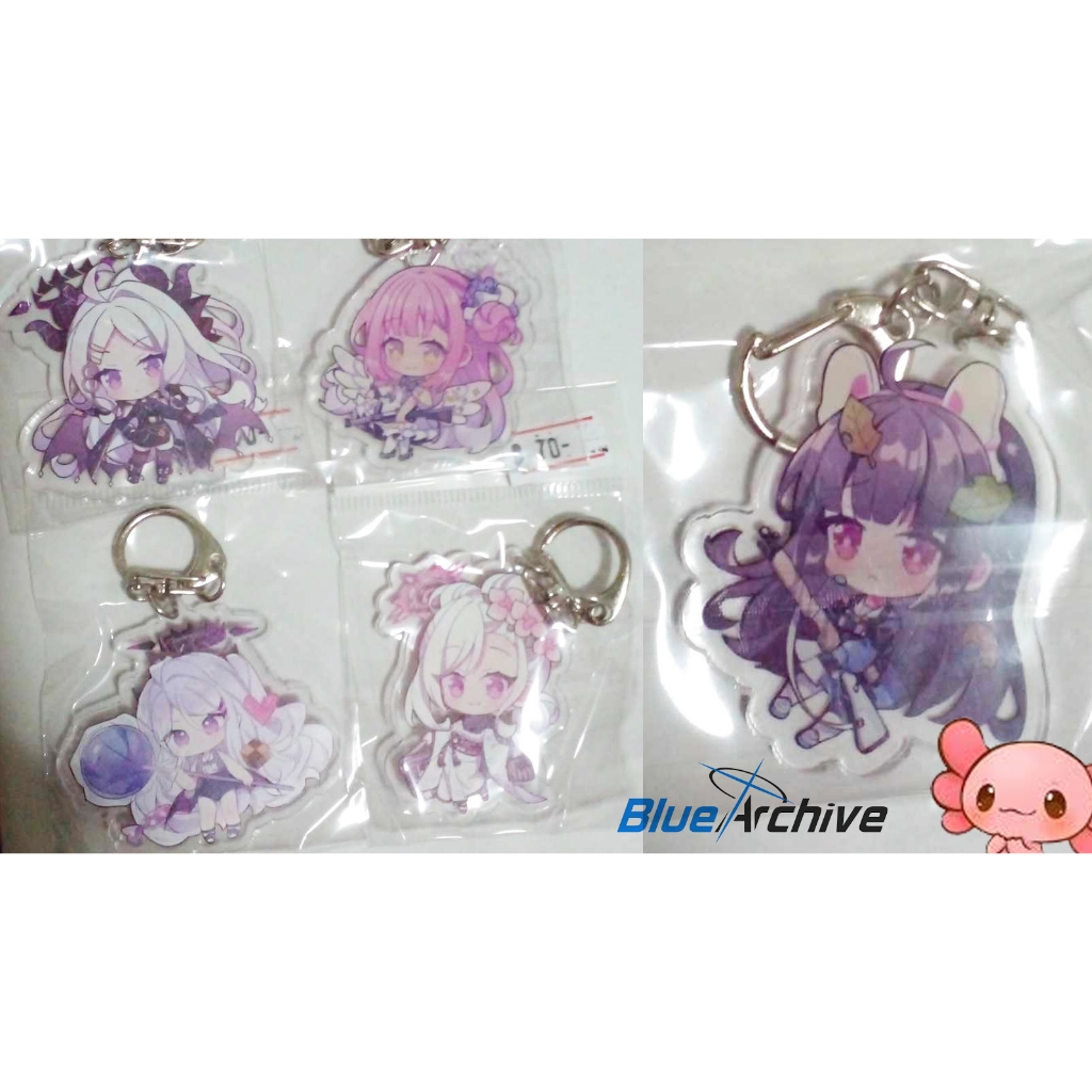 blue archive hoshino Shirok Keychain (Box Pack) | Shopee Philippines