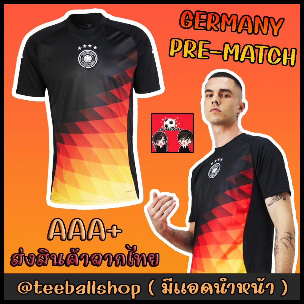 SHOPEE !! Germany National Team Jersey Black Football Training Kit 2024 ...