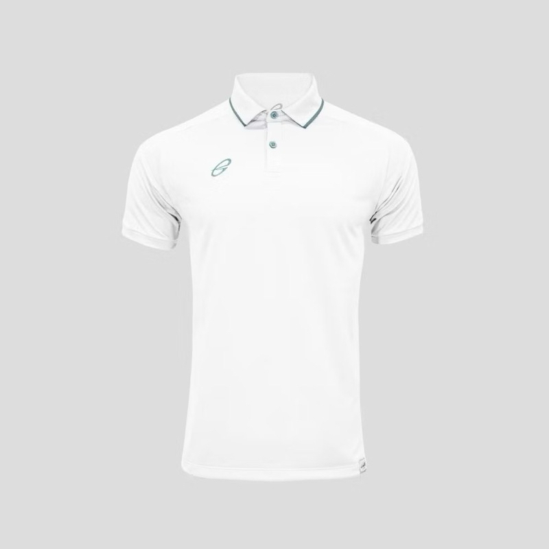 EGO SPORT EG6185 Polo Shirt Slope Shoulder White Anti-Bacterial ...
