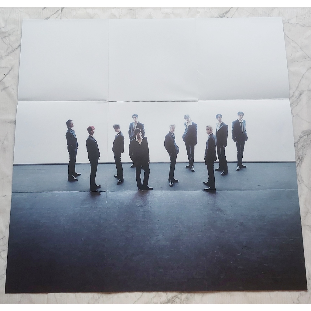 Folded Poster From TREASURE Album-REBOOT Ver Digipack JP Kpop | Shopee ...