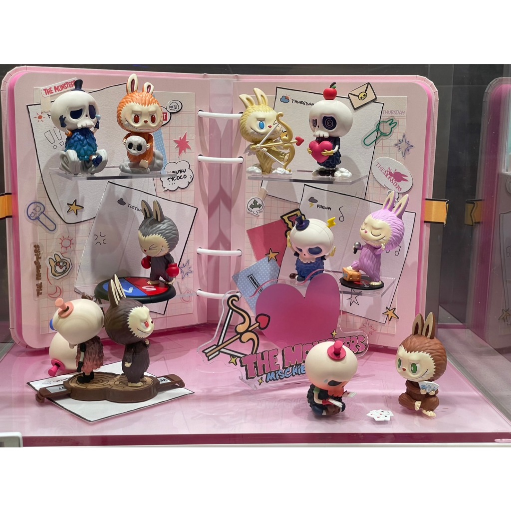 POPMART The Monster Labubu Mischief Diary Series 1 | Shopee Philippines