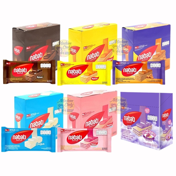 Nabati wafer Filled With Cheese 1 Box Contains 12 Pieces. | Shopee ...