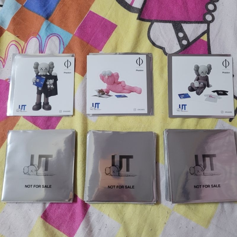 UNIQLO STICKERS KAWS Special Designs From EXCLUSIVE x | Shopee Philippines