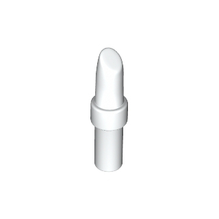 Lego Parts Part Minifigure Utensil Lipstick with White Handle Pattern ...
