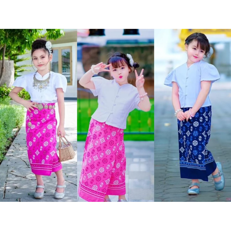 Thai Dress For Cute Children 1-8 Years | Shopee Philippines