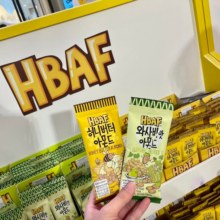 HBAF Almond Korea Tom's farm Wasabi Flavor 30g. | Shopee Philippines