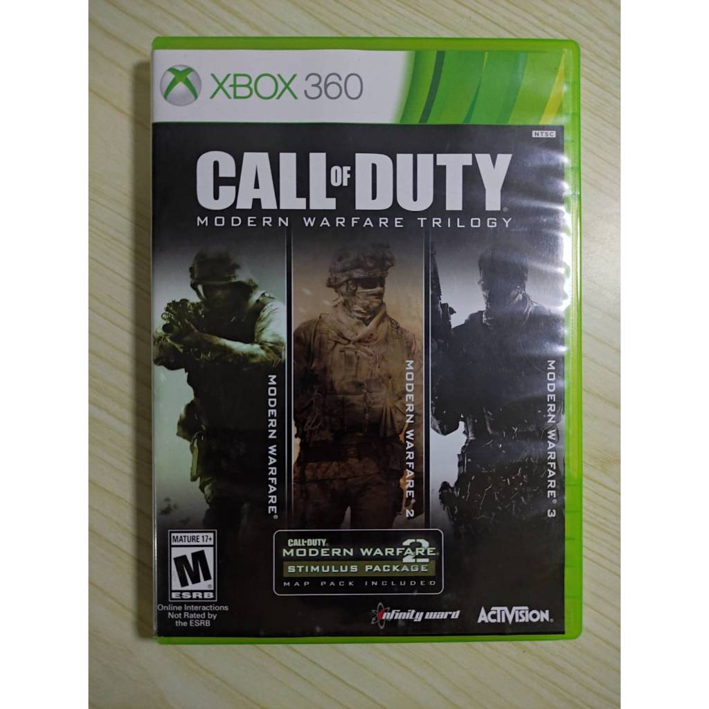(2nd Hand) Xbox Xbox 360 - Call of Duty Modern Warfare Trilogy (NTSC ...
