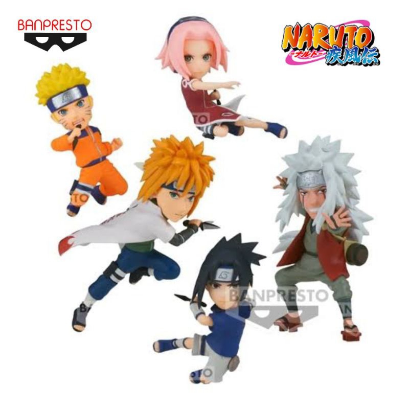 Naruto Shippuden WCF Vol.2 Banpresto World Collectable Figure Sasuke ...