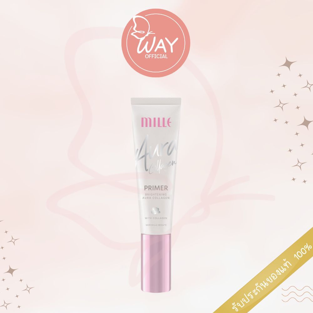 Mille Brightening Aura Collagen Primer 30g 30g | Shopee Philippines