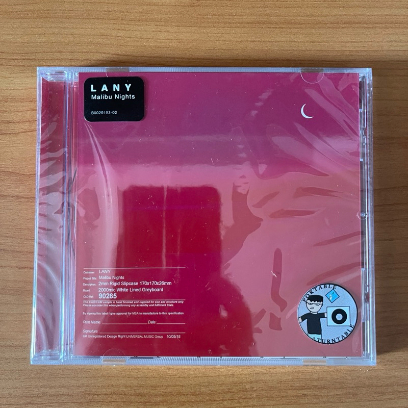 CD Music LANY-Malibu Nights (Original Disc New Hand Seal) | Shopee ...