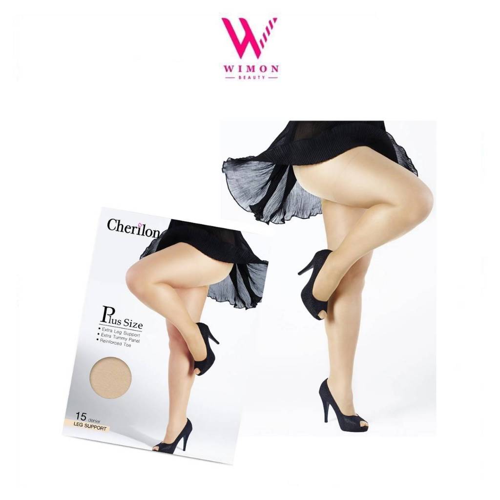 Cherilon Plus Size Cherry Nylon Fat Man Stockings Full Body Support Thin Tight. | Shopee Philippines