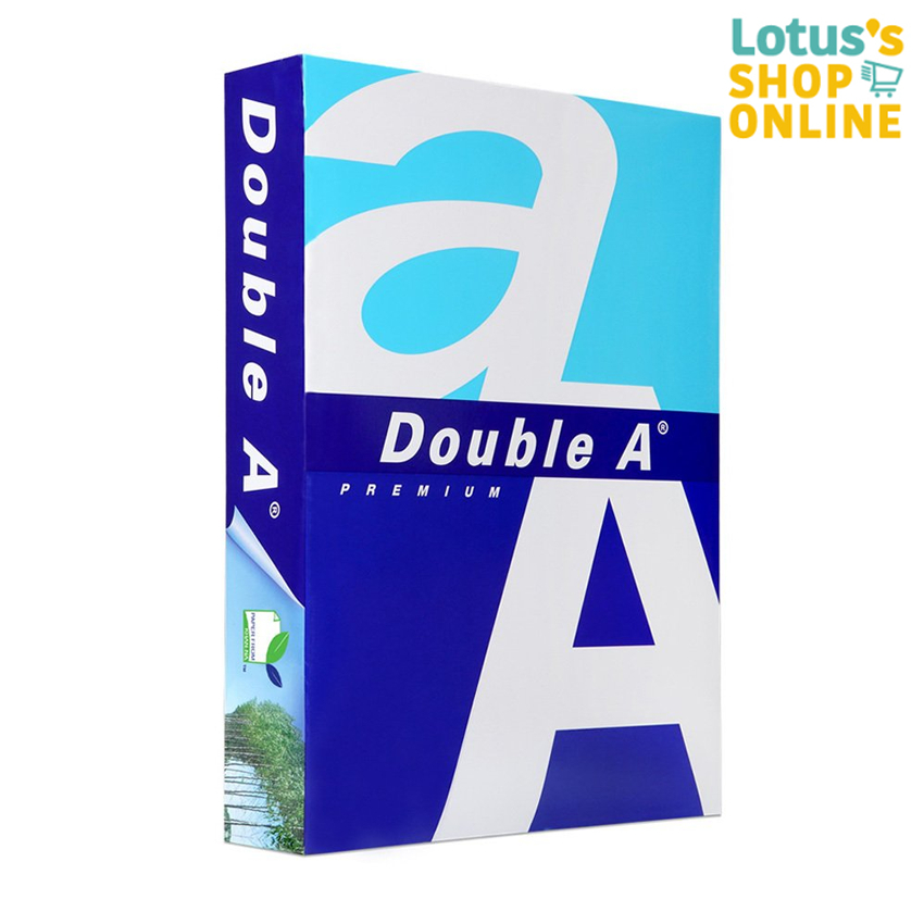 DOUBLE A COPY PAPER 80 Grams A4 Size 500 SHEETS 80 G. A4 500 | Shopee ...