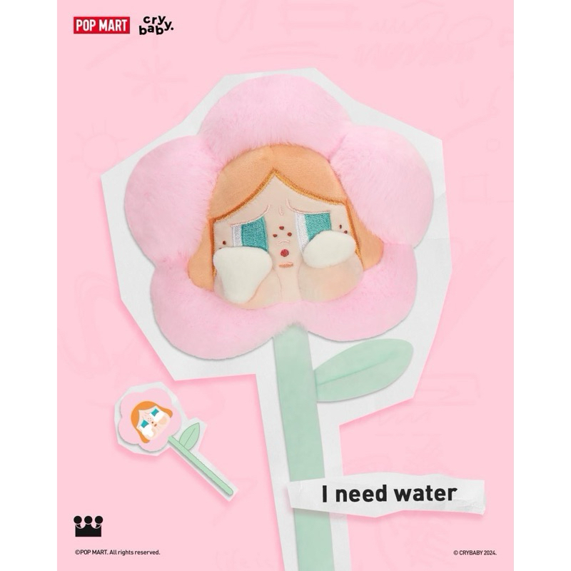Flowers CryBaby Sad Club Plush Flower Series Pop Mart | Shopee Philippines