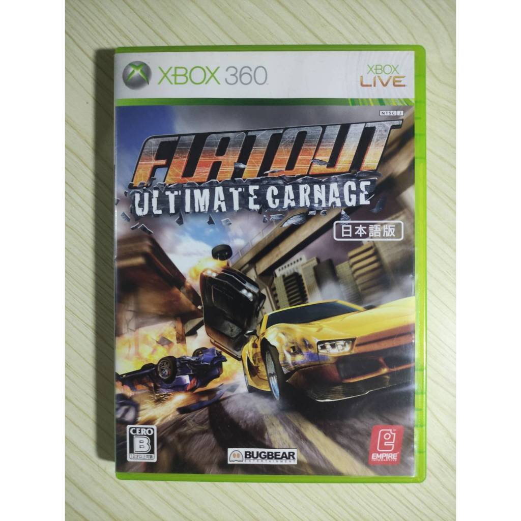 (2nd Hand) Xbox Xbox 360 - Flatout Ultimate Carnage (NTSC-J) *Play With ...