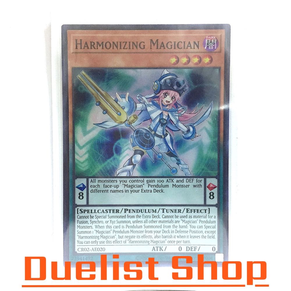 Harmonising Magician (SR) Monster Dark Level4 Scale8 [Spellcaster ...