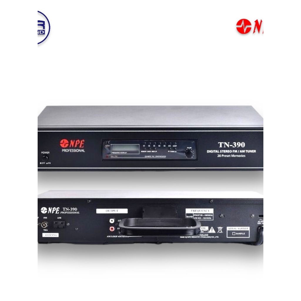 NPE TN-390 ST Radio Signal TUNER FM/AM TN 390 TN390 (New In Box Thai ...