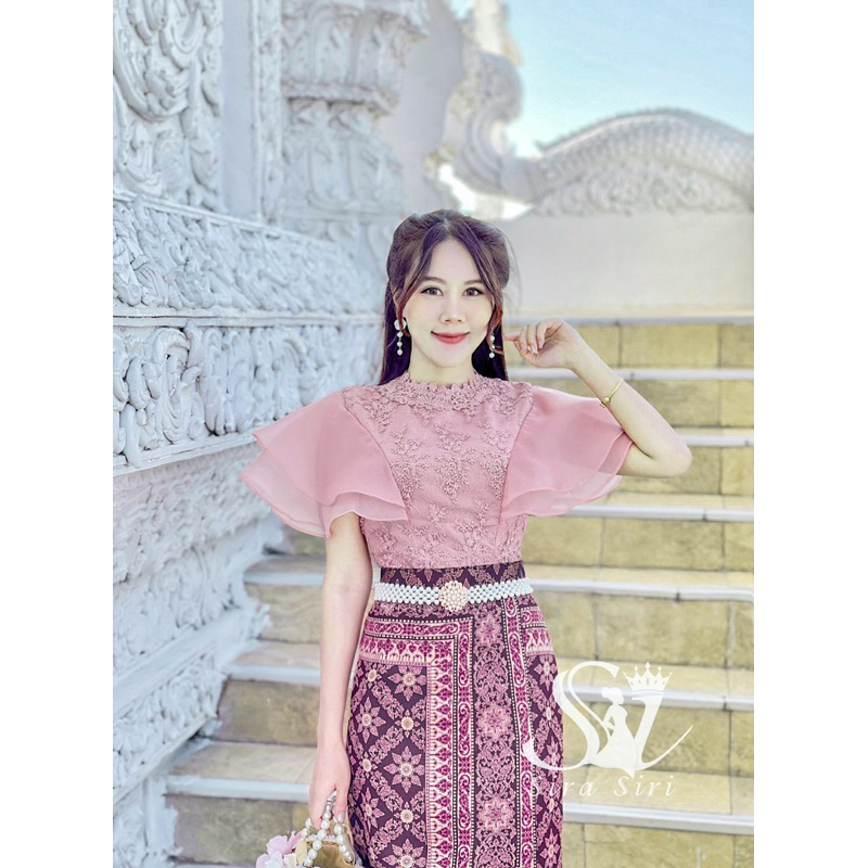 Thai Luxury Dress Mother Of The Bride Merit-Making Wedding Premium ...