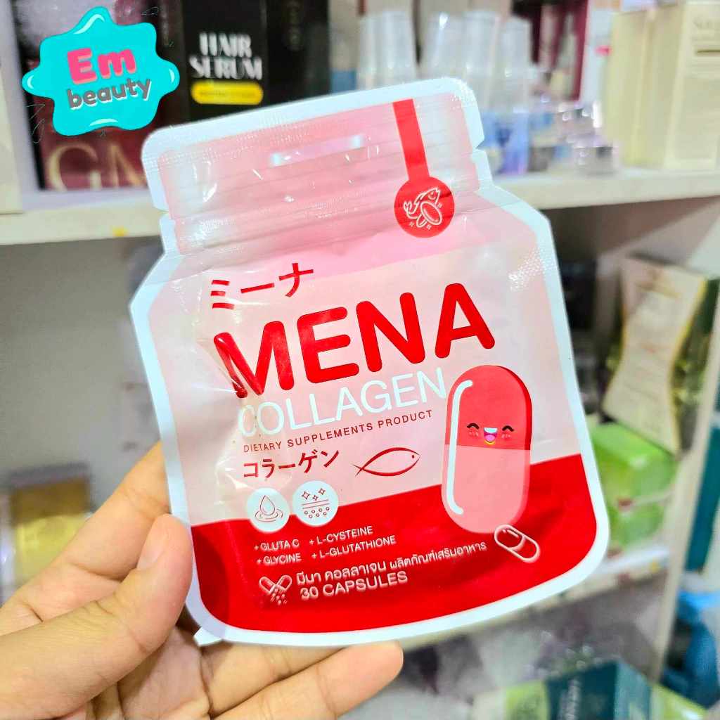 MENA Collagen Mina (1 Sachet 30 Capsules) | Shopee Philippines