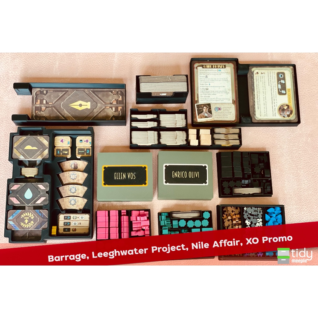 Tidy Insert For Barrage Games And Optional The Leeghwater Project Nile ...