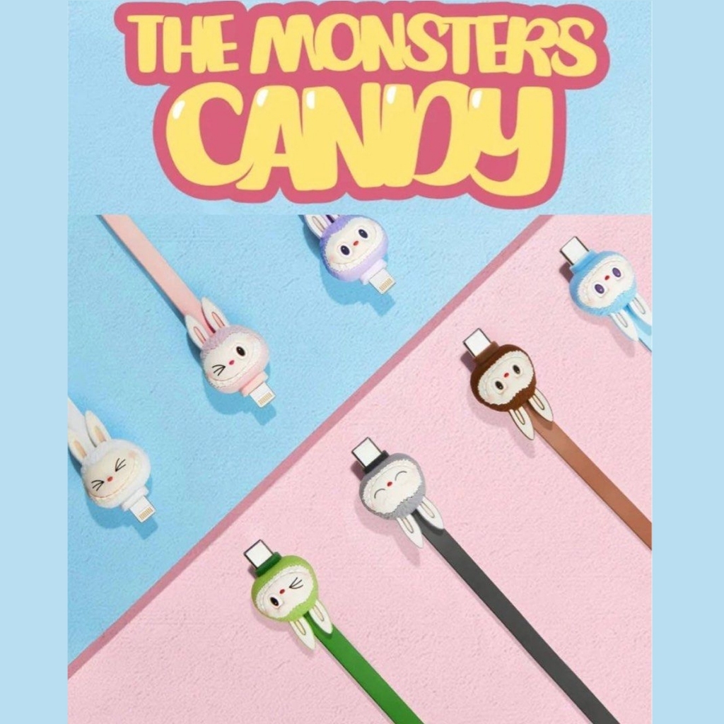 Random Design Labubu Cable Type-C The Monsters Candy Series-Cable Blind ...