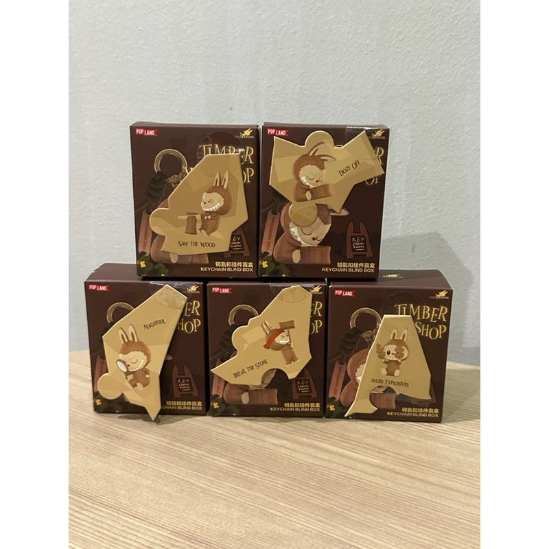 LABUBU TIMBER SHOP KEYCHAIN Pokok Nong Boo | Shopee Philippines