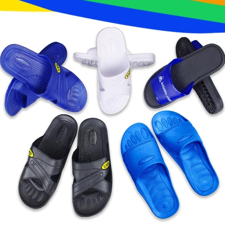 ESD Anti-Static Slippers Extra Soft Sole For The Factory Lab Dust-Free ...