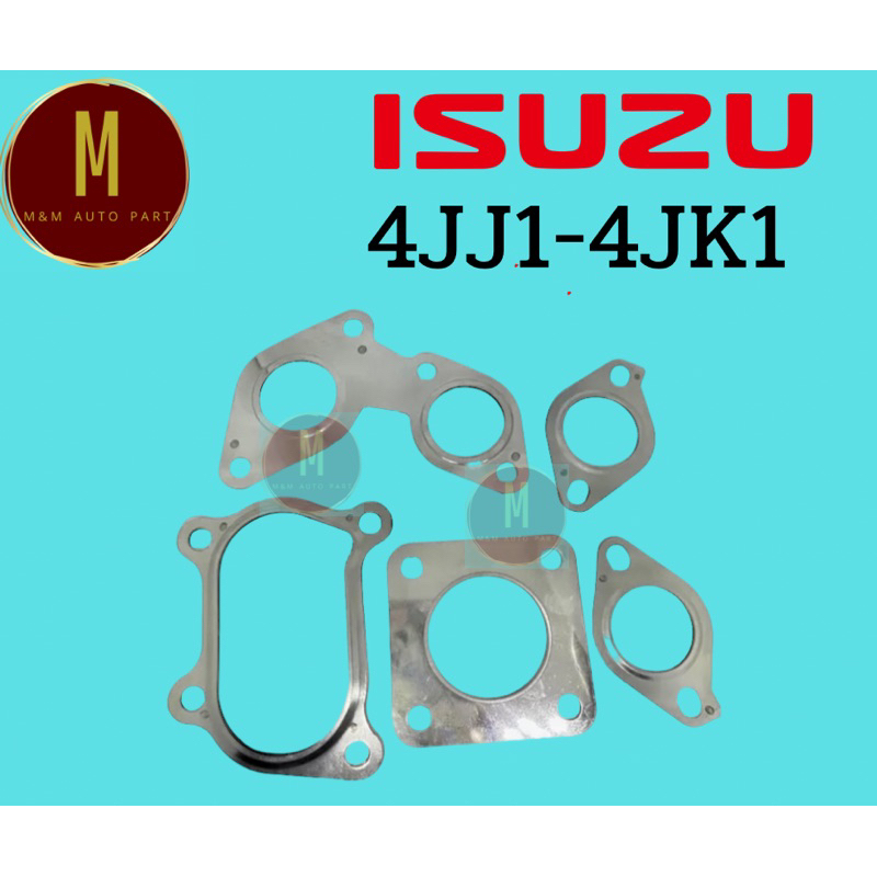 ISUZU 4JJ1 4JK1 com Turbo Gasket (5pcs Per Set) skl Brand | Shopee ...