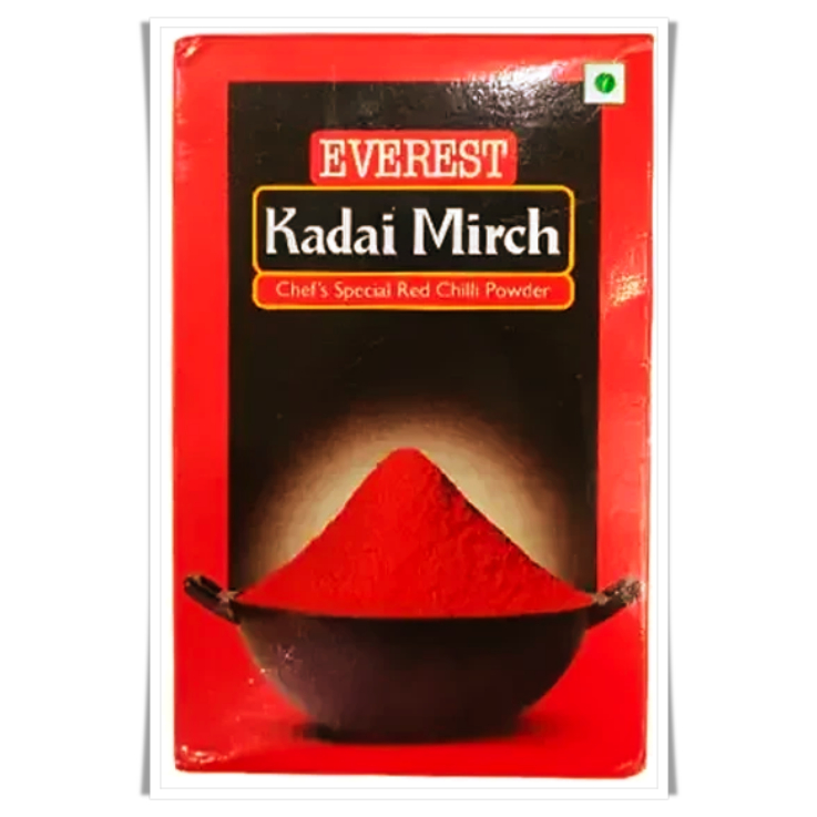 Ground Indian Chili (Kadai Mirch)-Everest (100 Grams/Grams) | Shopee ...