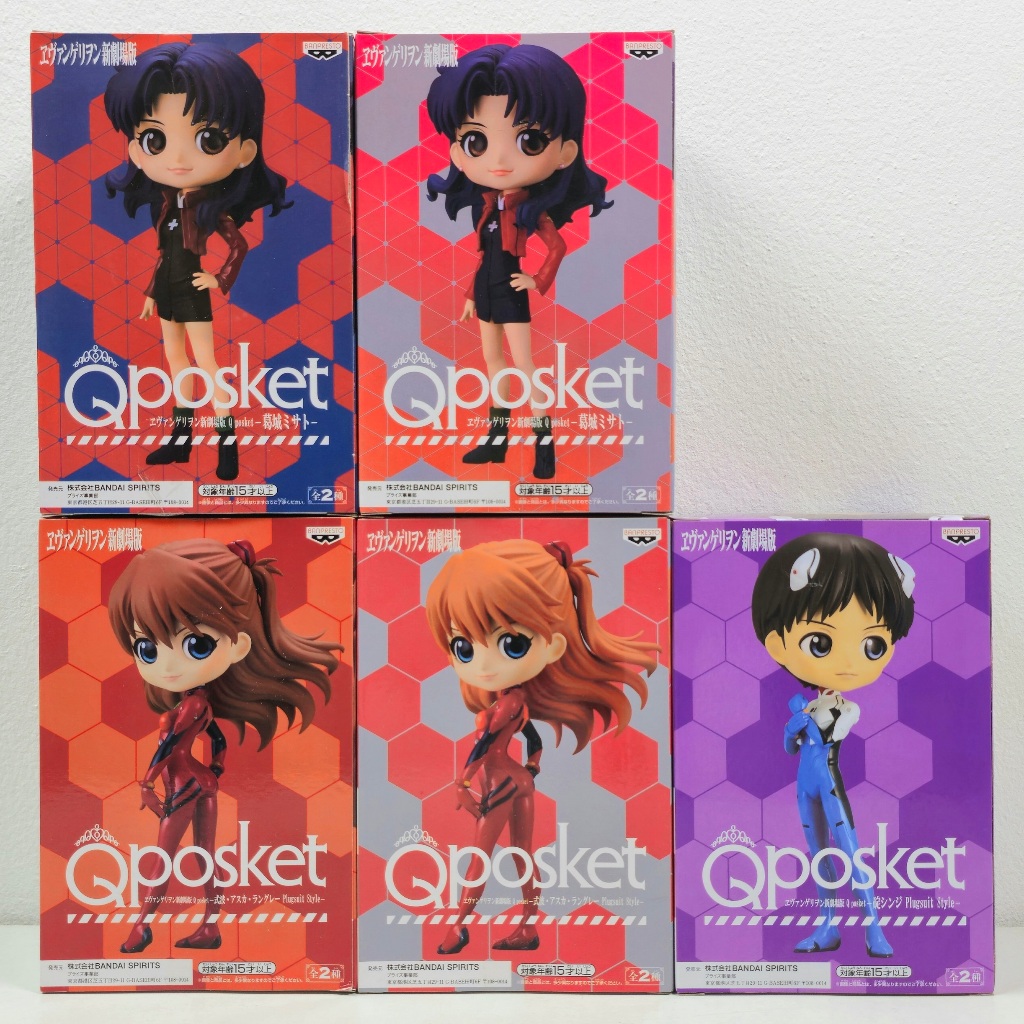 [Original Figure] Evangelion Shin Gekijouban-Shiji/Asuka/Misato-Q ...