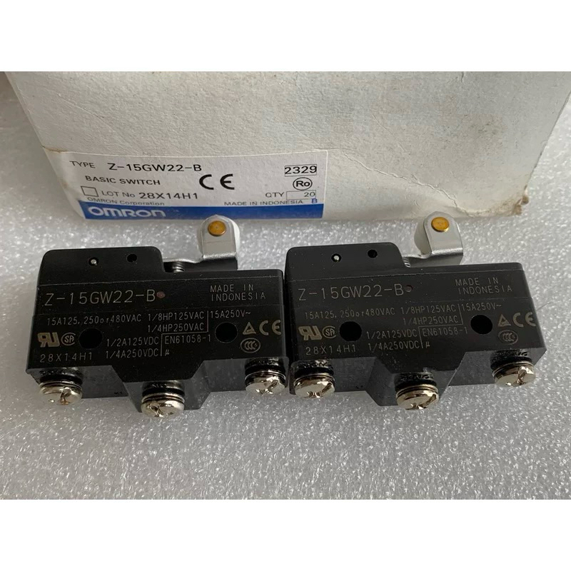 New Omron micro switch Z-15GW22-B contact travel Limited Z-15GW22-B | Shopee Philippines