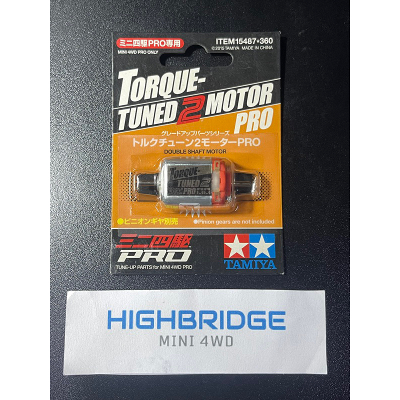 TAMIYA 15487 Mini 4WD Torque-Tuned 2 Motor PRO Torque 2 Head | Shopee ...