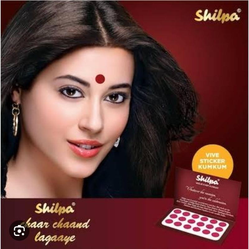 traditional indian forehead bindi red sticker for | Shopee Philippines