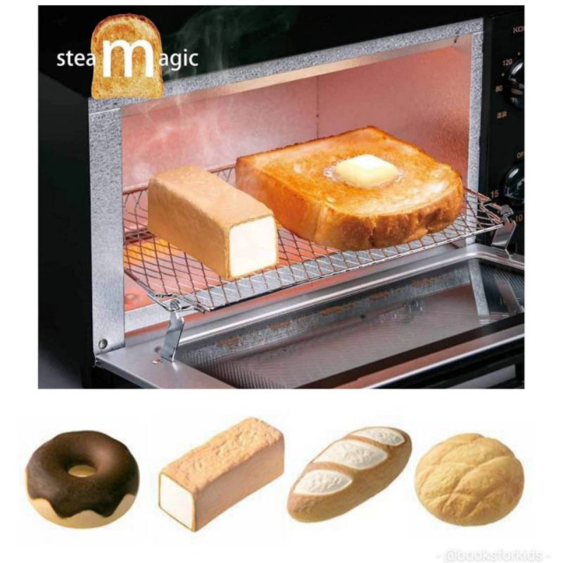 Karari Steam Magic Toast Soft Crispy Bread Wave From Japan | Shopee ...